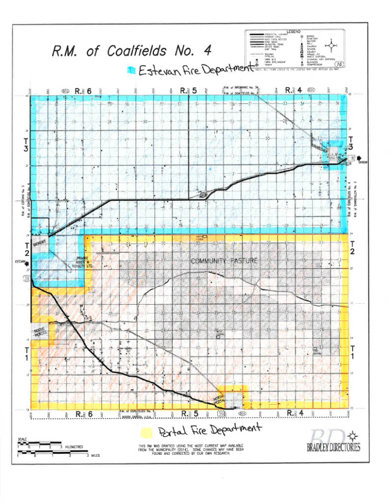 Fire Coverage - RM of Coalfields No. 4